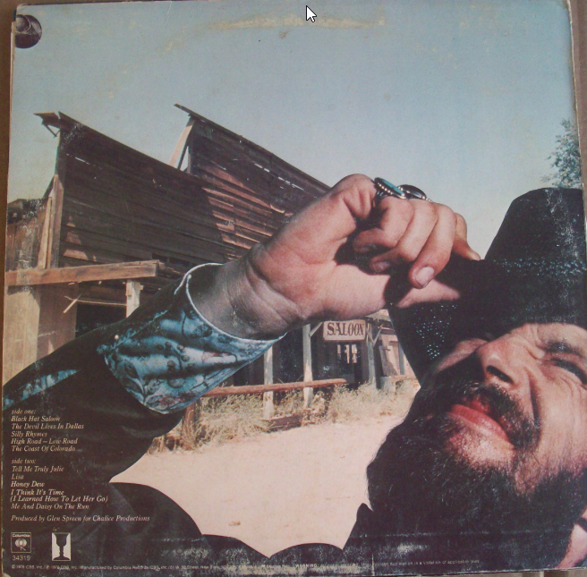 Black Hat Saloon Rusty Wier - LP (1976) - Rare Vinyl Collectible ...