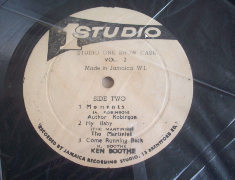 Studio One Showcase Vol 2. Various Artists- LP - Rare Vinyl Collectible ...