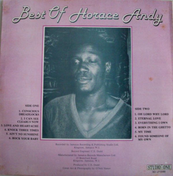 Best of Horace Andy Horace Andy - LP - Rare Vinyl Collectible Records ...