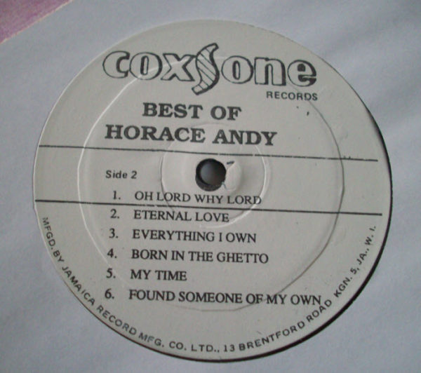 Best of Horace Andy Horace Andy - LP - Rare Vinyl Collectible Records ...
