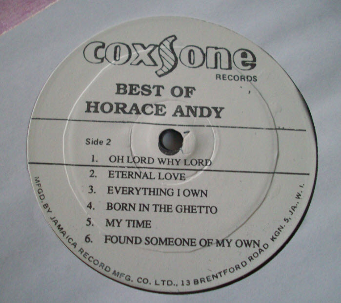 Best of Horace Andy Horace Andy - LP - Rare Vinyl Collectible Records ...