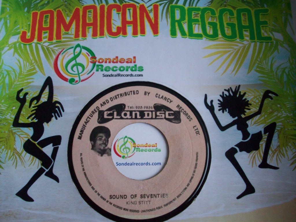 Sound of Seventies King Stitt - 7" (1970) - Rare Vinyl Collectible ...